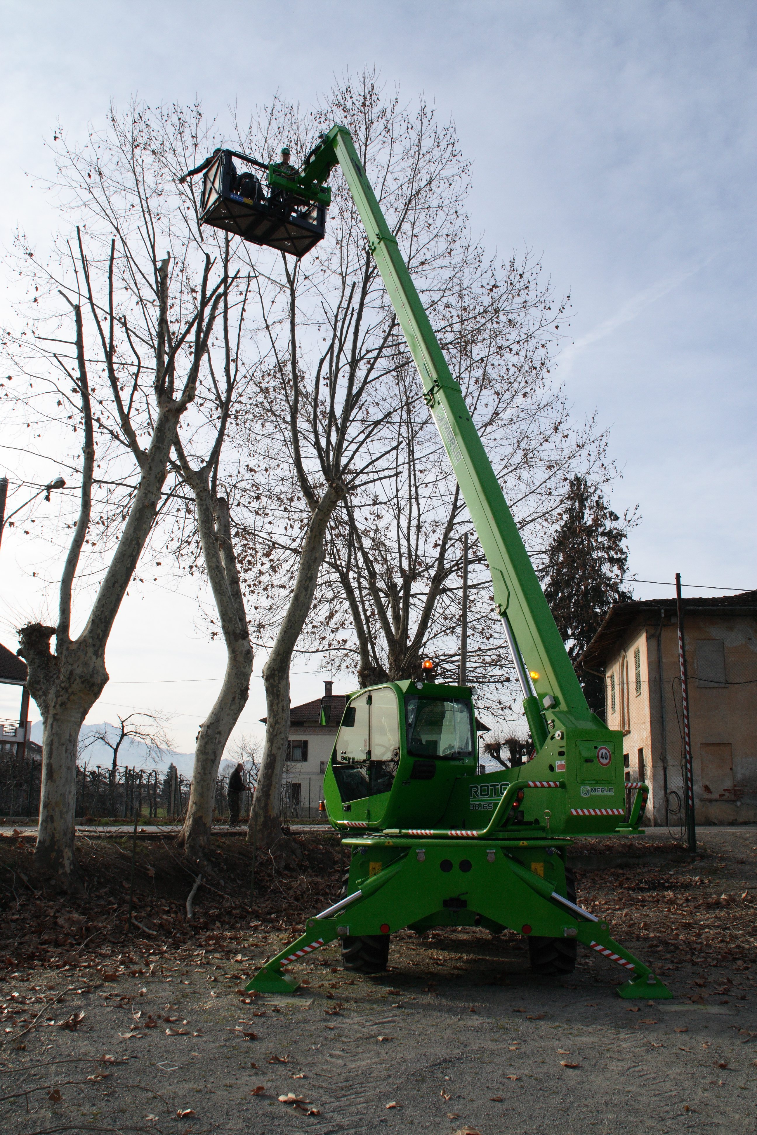Merlo Roto 38.16 S rotating telehandler specs & dimensions (2014 - 2017 ...
