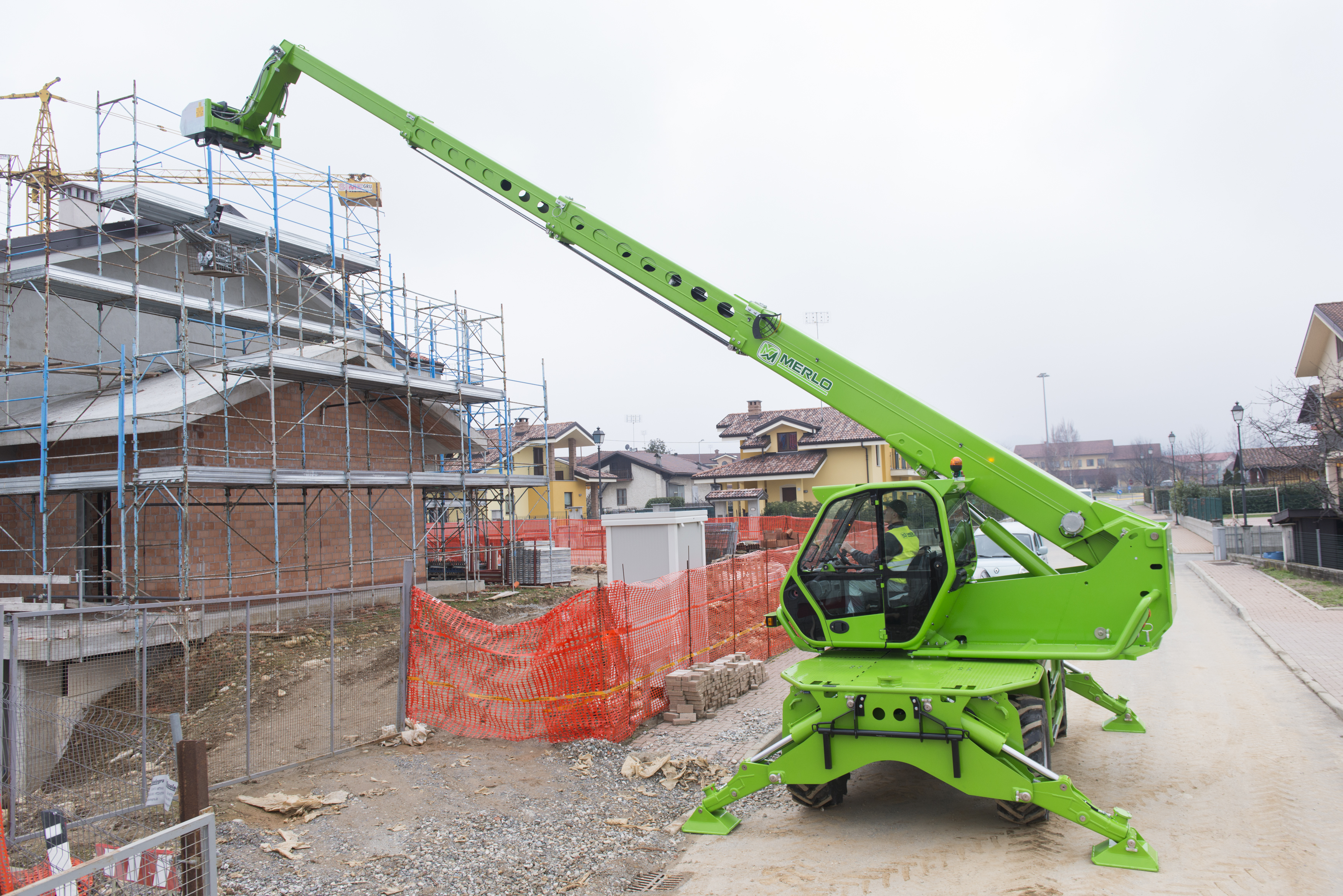 Merlo Roto 38.16 S rotating telehandler specs & dimensions (2014 - 2017 ...