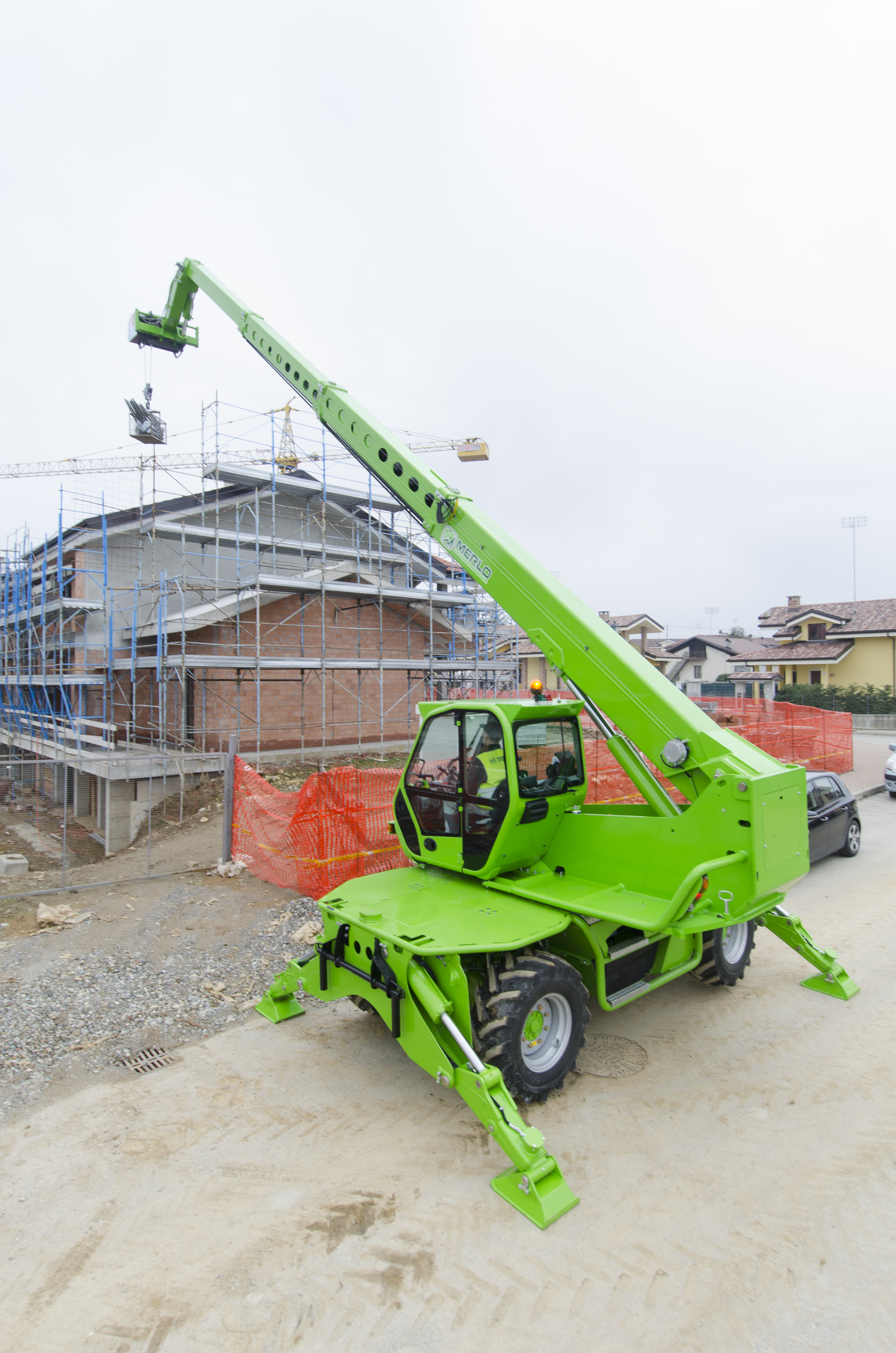 Merlo Roto 38.16 S rotating telehandler specs & dimensions (2014 - 2017 ...
