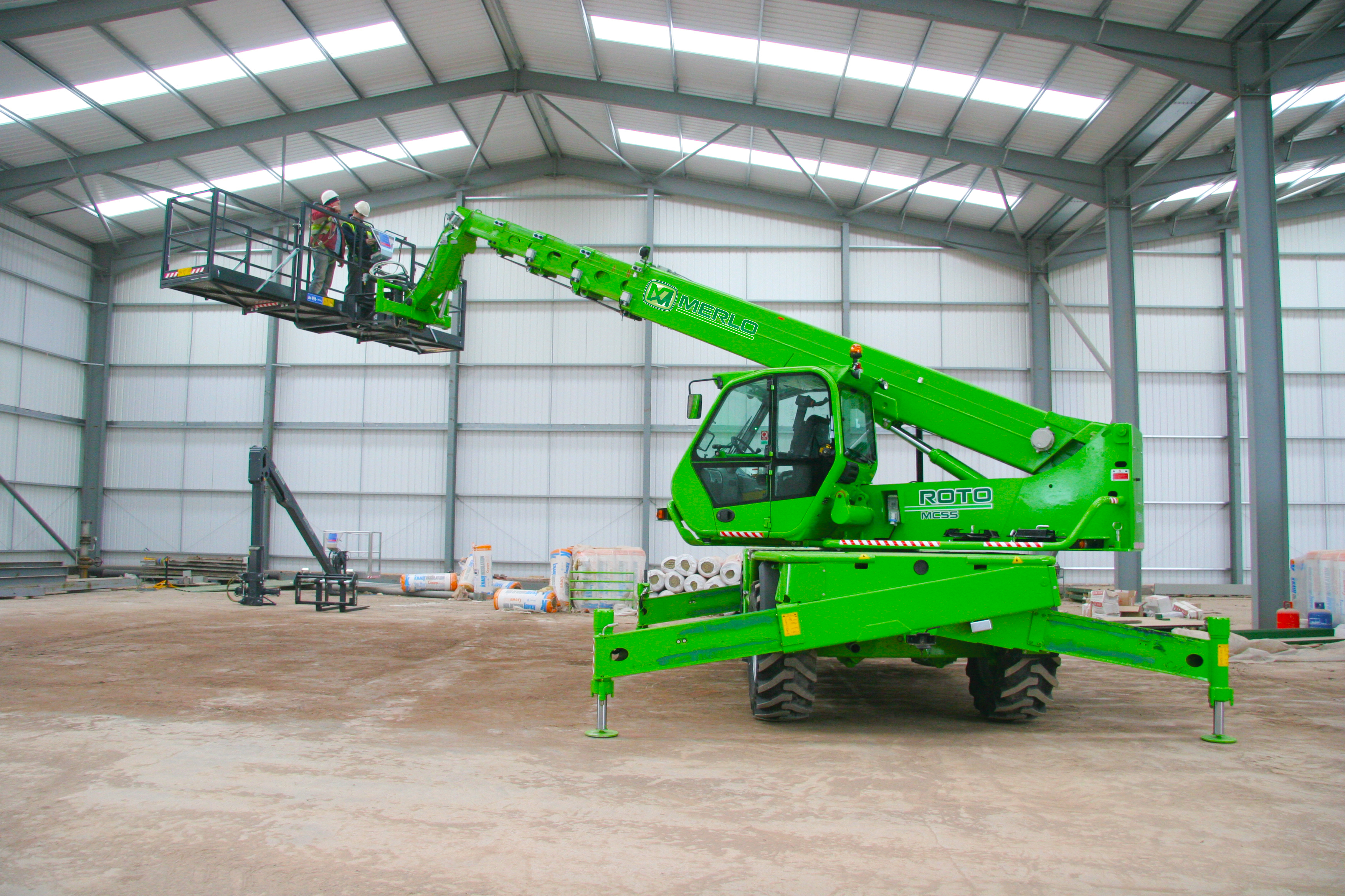 Merlo Roto 40.25 MCSS rotating telehandler specs & dimensions (2010 ...