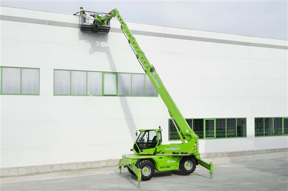 Merlo Roto 40.30 MCSS rotating telehandler specs & dimensions (2016 ...