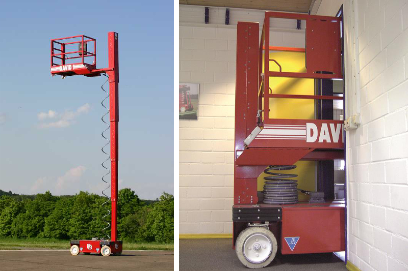 PB PB David 75 Specs & Dimensions (2009 - 2012) | Wheeled scissor lifts ...