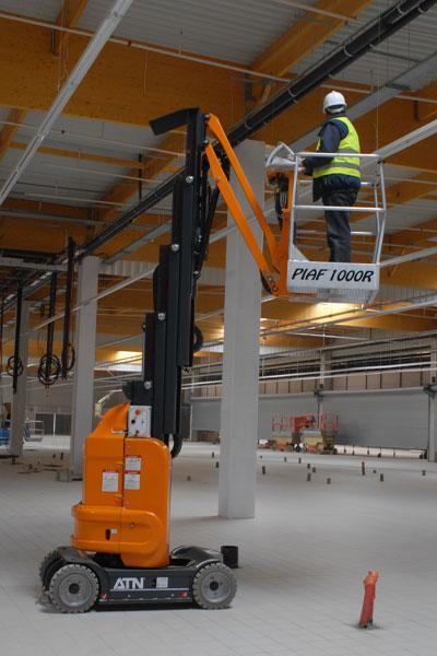 ATN Piaf 1000 R Specs (2010 - 2014) | Single Vertical Mast Boom Lifts ...