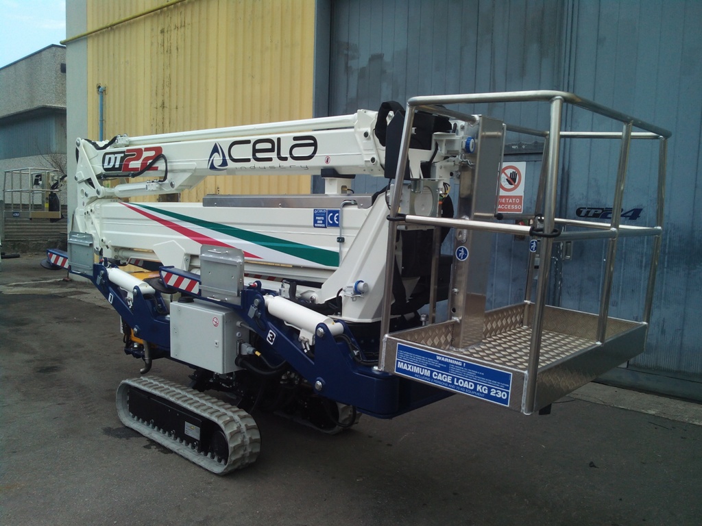 CELA DT22 Spyder Specs & Dimensions (2016 - 2025) | Crawler Telescopic ...