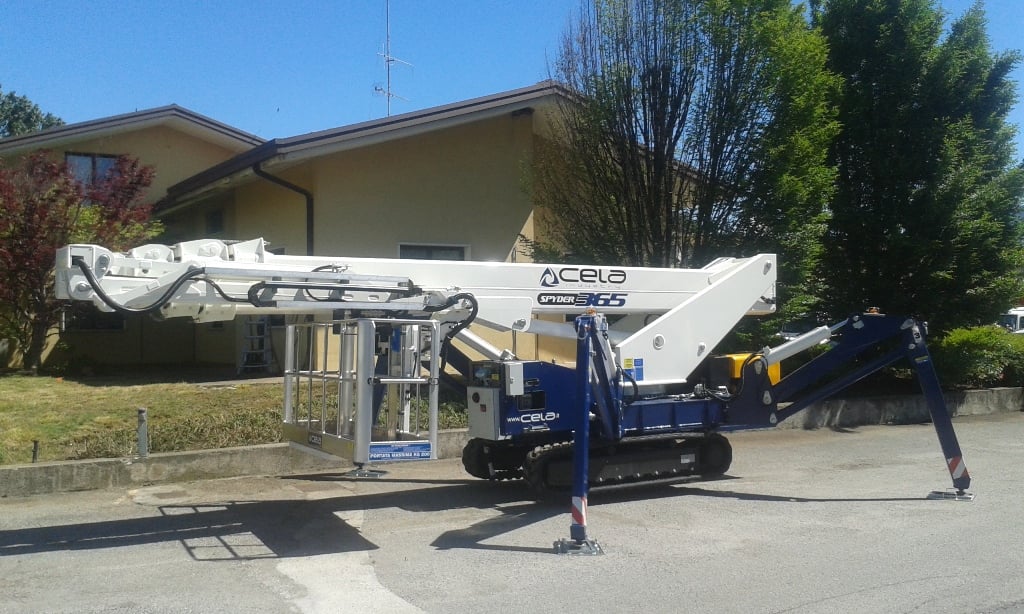 CELA Spyder 365 Specs & Dimensions (2010 - 2018) | Crawler Telescopic ...