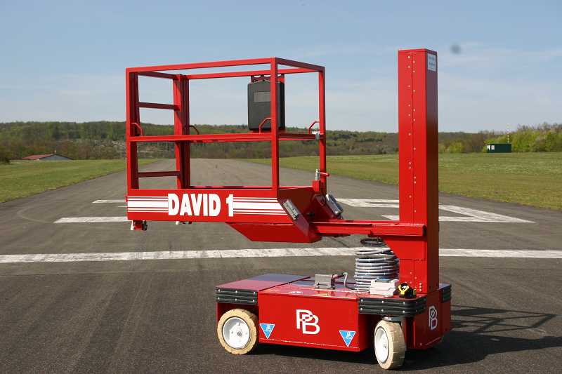 PB David 1 PB 75 Specs & Dimensions (1995 - 2014) | Wheeled scissor ...