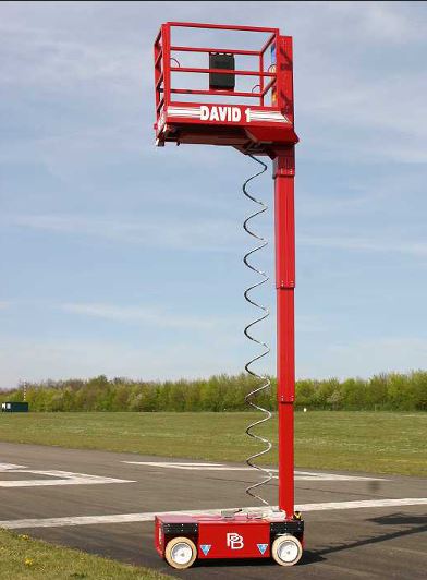 PB David 1 PB 75 Specs & Dimensions (1995 - 2014) | Wheeled scissor ...