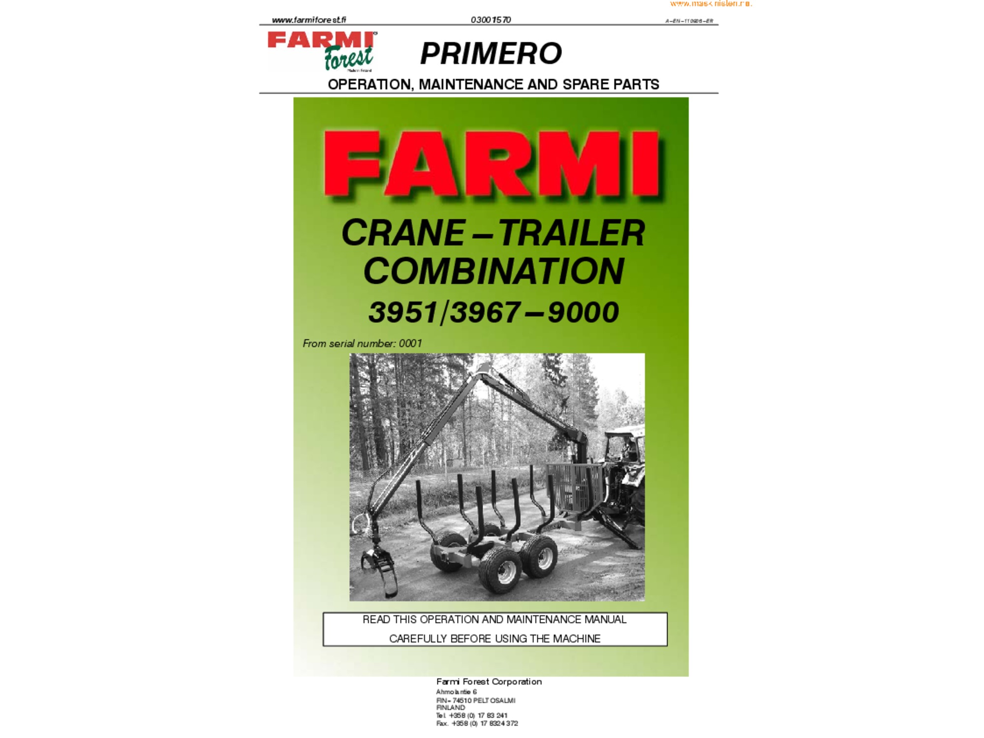 Farmi Primero 3951 Specifications & Technical Data (2006-2010 ...