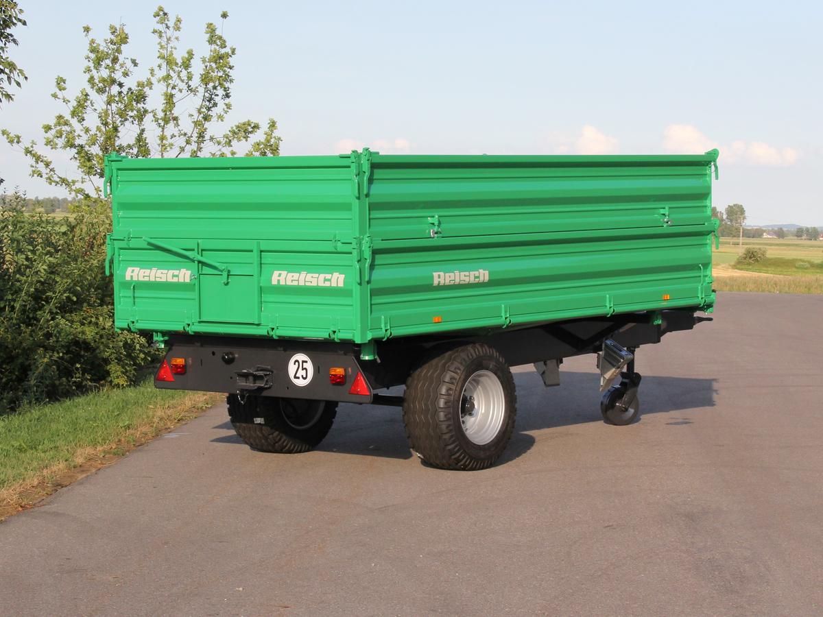 Reisch Kipper Logo Kipper Oplegger REISCH RTWK 200KS.550 Agro