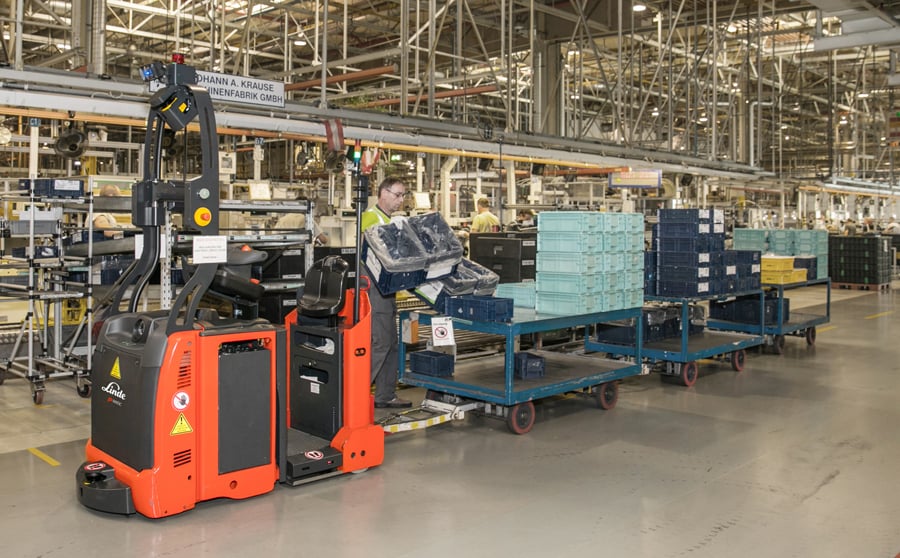 Linde P-MATIC tow tractor specs & dimensions (2022 - 2025) | LECTURA Specs