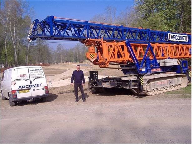 Arcomet T 33 CR crane - load chart, specs & dimensions (2011 - 2018 ...