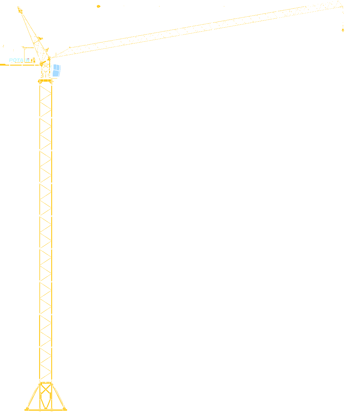 Potain MR 90 C crane - load chart, specs & dimensions (2011 - 2022 ...