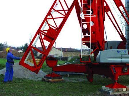 Potain IGO T 70 A crane - load chart, specs & dimensions (2013 - 2025 ...