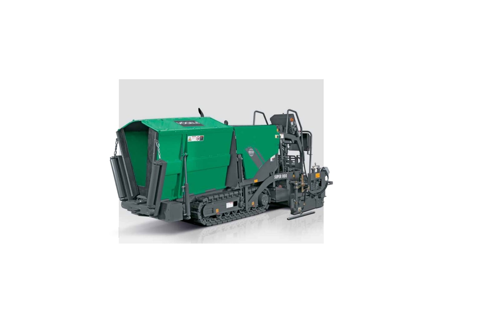 Vögele Super 800 Specifications & Technical Data (2005-2015) | LECTURA ...