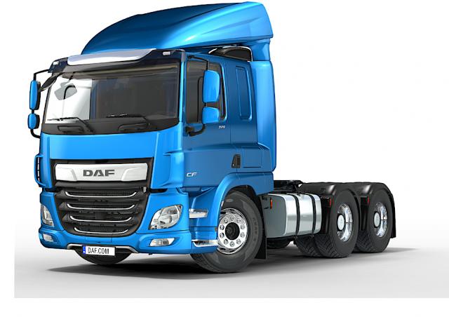 DAF CF 530 FTT SLEEPER CAB (2017 - 2024) Truck Specs & Dimensions ...
