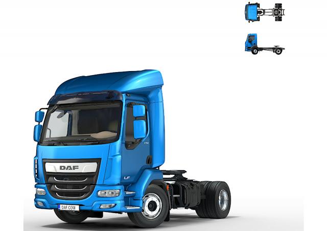 DAF LF 230 FA 13t DC (2017 - 2022) Truck Specs & Dimensions | LECTURA Specs