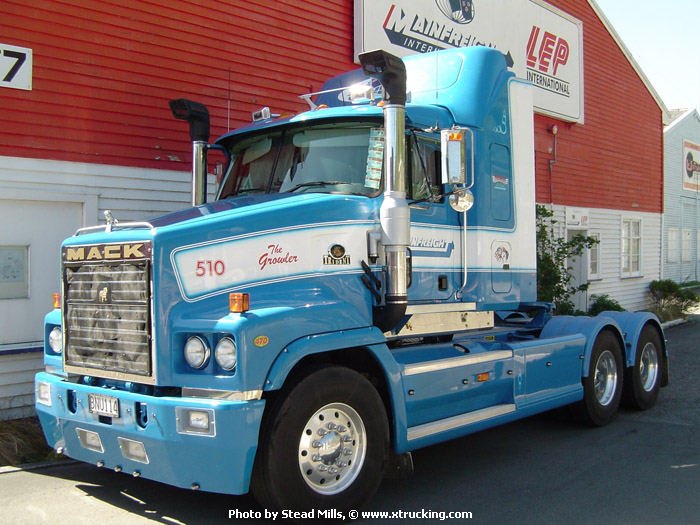 Mack TRIDENT Day Cab MP8 6x4 (2008 - 2025) Truck Specs & Dimensions ...