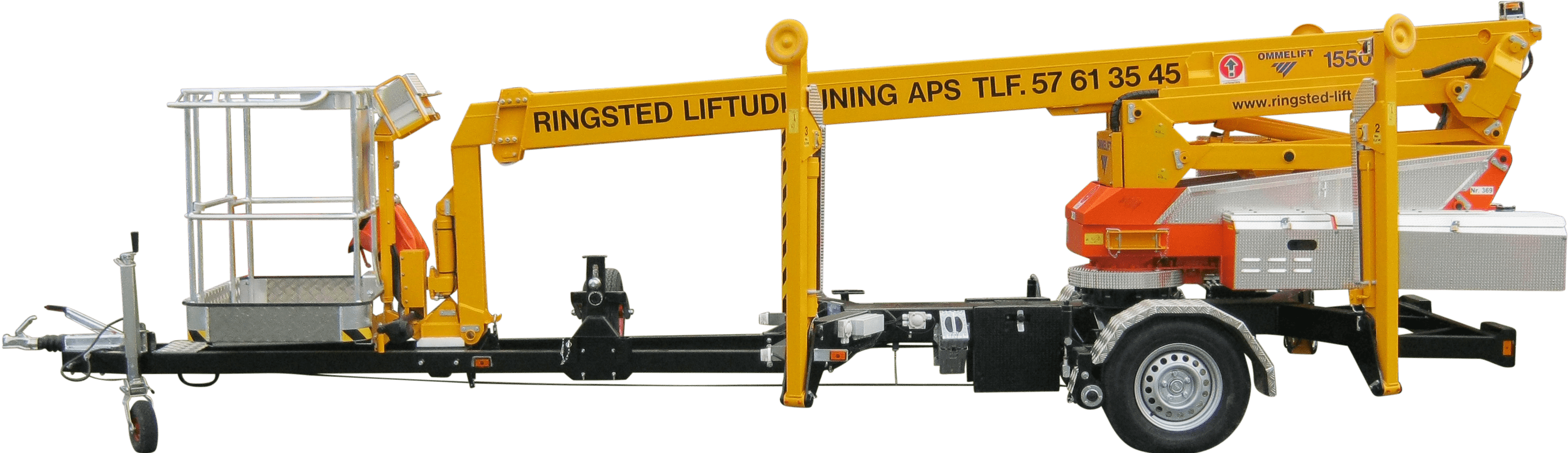 OMMELIFT Omme 1550EXB Specs & Dimensions (2012 - 2017) | Truck Mounted ...