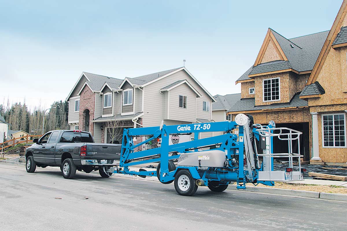 Genie TZ™-50 Specs & Dimensions (2018 - 2020) | Truck Mounted Articulating Boom Lifts | LECTURA ...