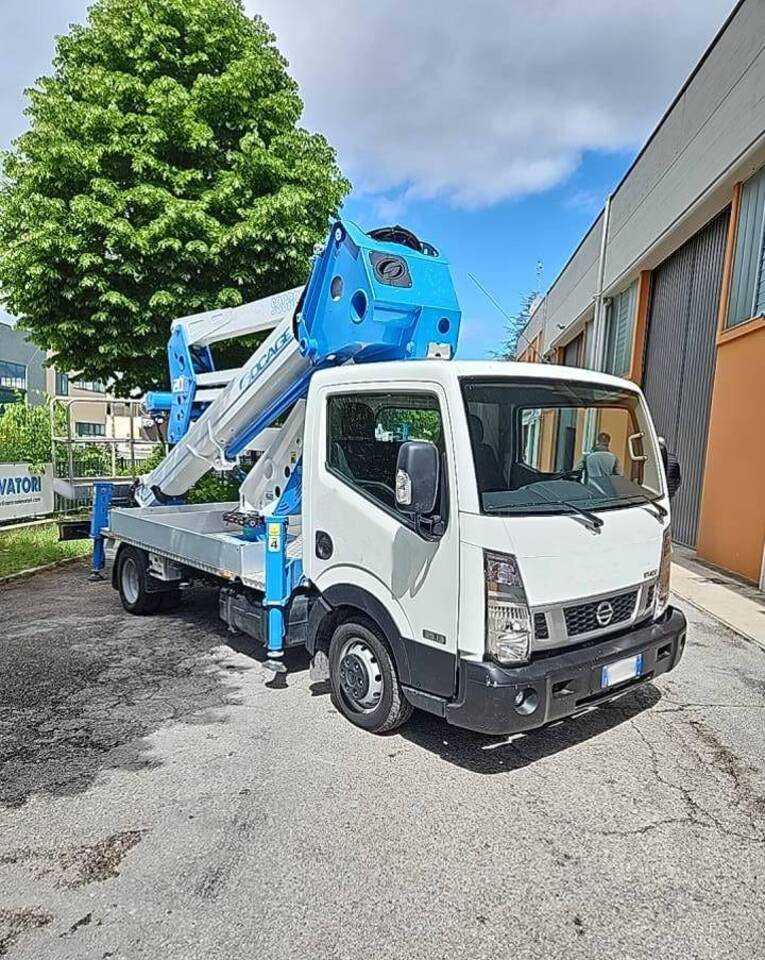 Socage Europlanet 410.300AN T4J3 Specs & Dimensions (1999 - 2001) | Trailer Mounted Articulating ...