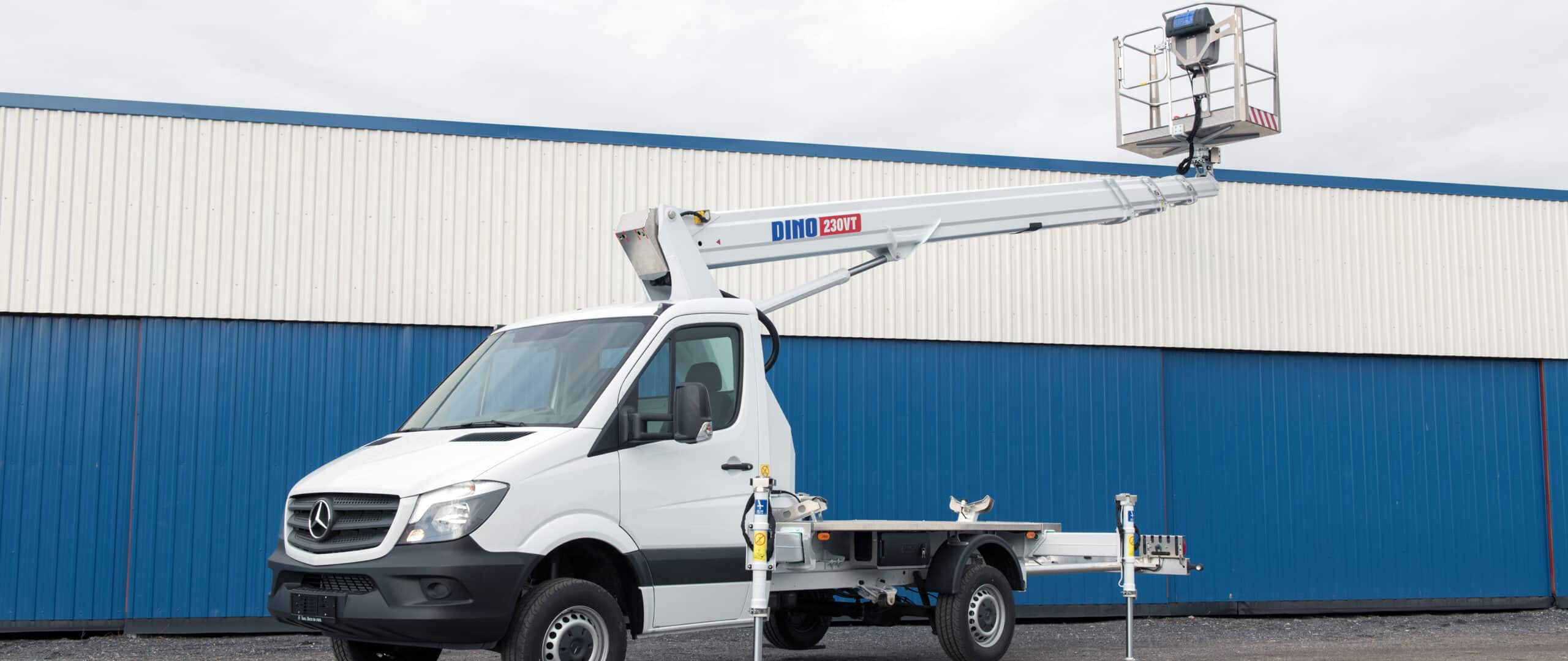 Dino Lift Dino 230VT Specs (2017 - 2024) | Trailer Mounted Telescopic ...