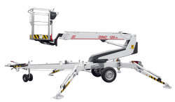 Dino Lift Dino 120TN Specs & Dimensions (2010 - 2019) | Trailer Mounted ...