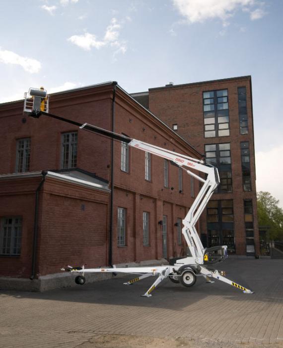 Dino Lift Dino 180 XT Specs (1999 - 2014) | Trailer Mounted Telescopic ...