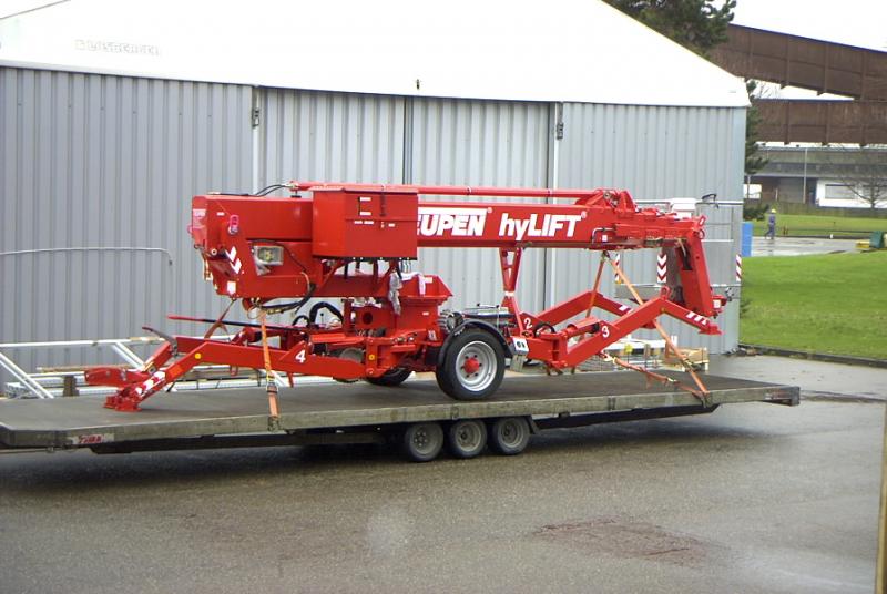 TEUPEN Gepard 25 T Specs & Dimensions (2006 - 2017) | Trailer Mounted ...