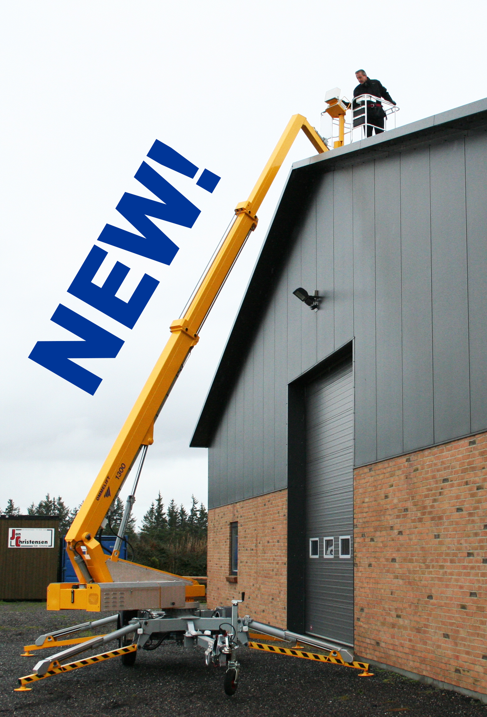 OMMELIFT 1300 E Specs (2018 - 2025) | Trailer Mounted Telescopic Boom ...