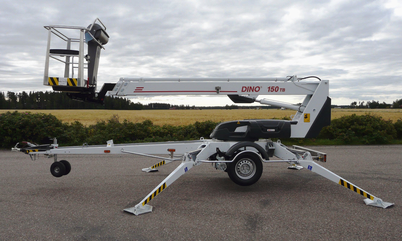 Dino Lift Dino 150TB Specs & Dimensions (2017 - 2019) | Trailer Mounted ...