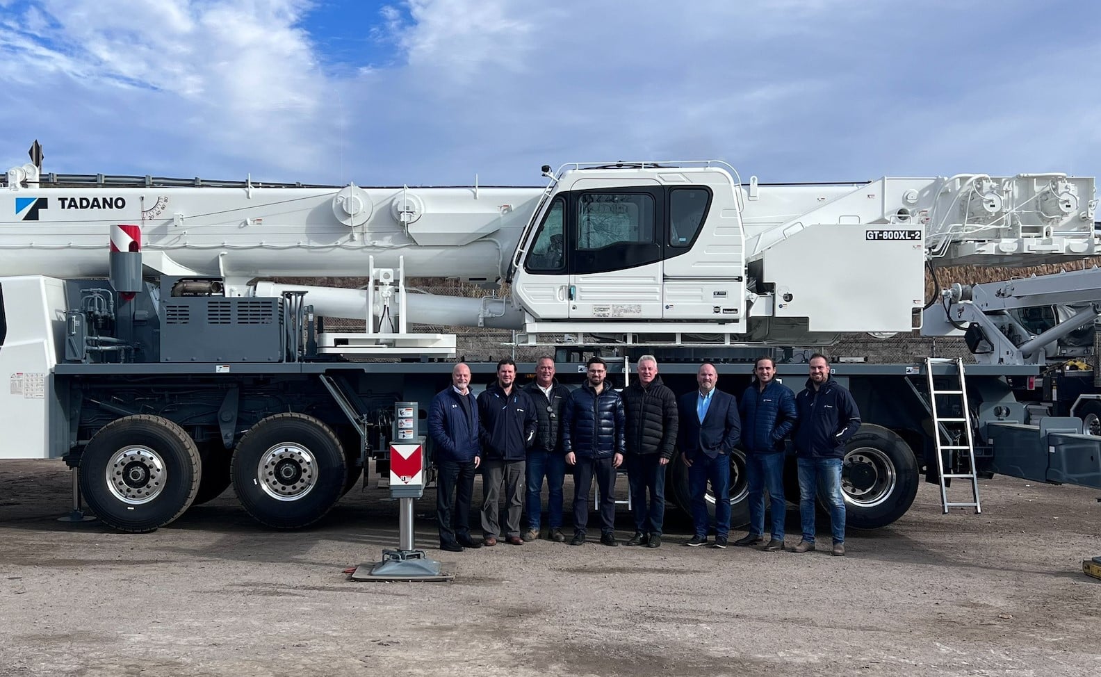 Tadano GT-800XL-2 crane - load chart, specs & dimensions (2023 - 2025 ...