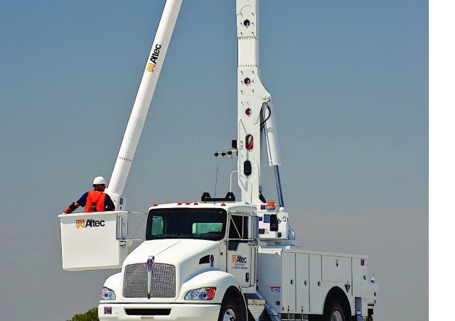 Altec AN50E-OC Specs & Dimensions (2017 - 2025) | Trailer Mounted Articulating Boom Lifts ...