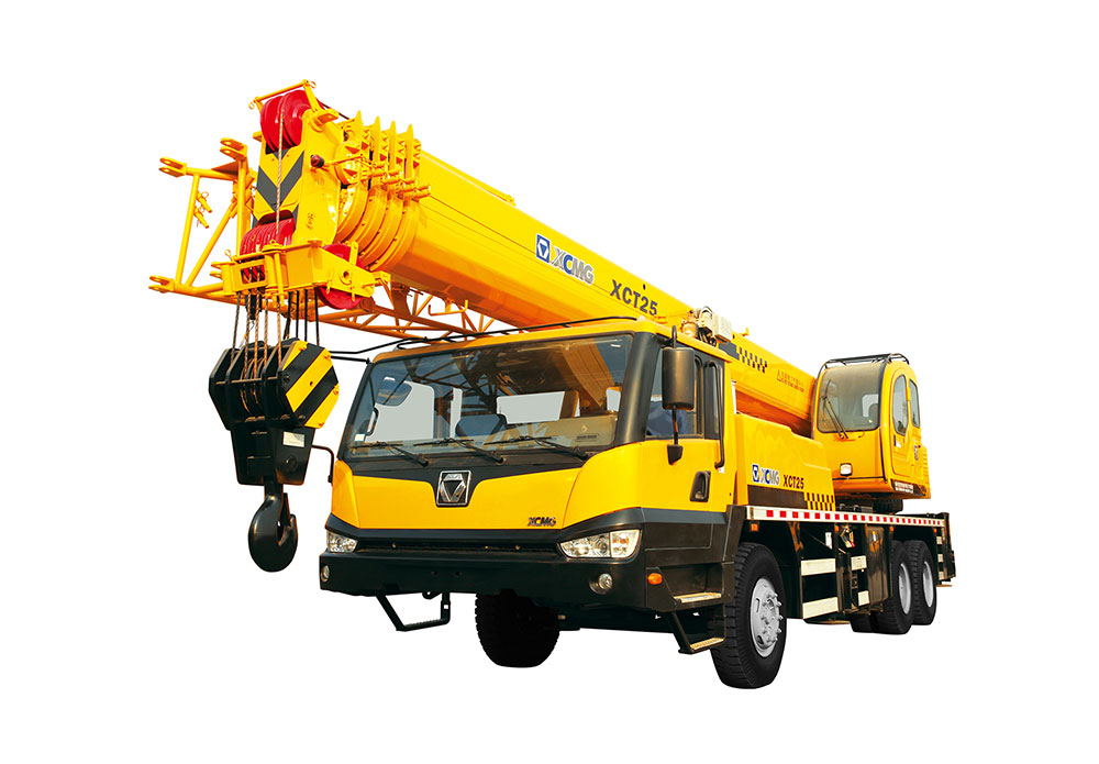 XCMG XCT25(CE) crane - load chart, specs & dimensions (2019 - 2025 ...