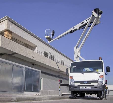 GSR E 210 PX Comfort X Specs & Dimensions (2010 - 2016) | Trailer Mounted Articulating Boom ...