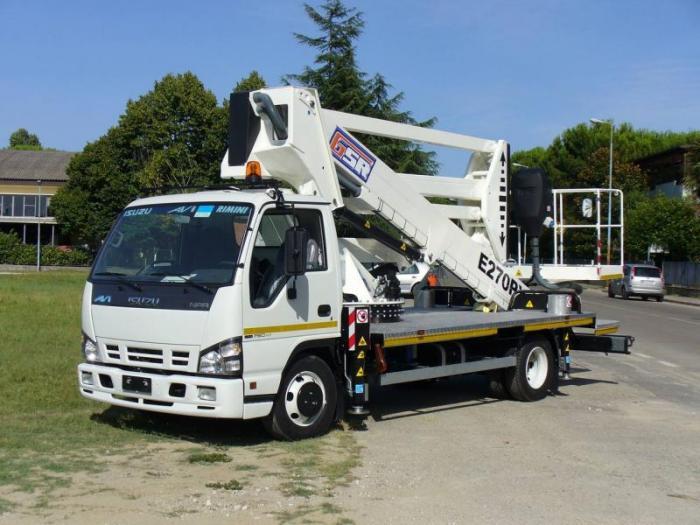 GSR E270PX Compact Specs (2008 - 2025) | Trailer Mounted Articulating Boom Lifts | LECTURA Specs