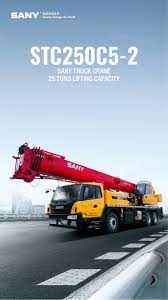 Sany STC250C5-2 crane - load chart, specs (2022 - 2025) | LECTURA Specs