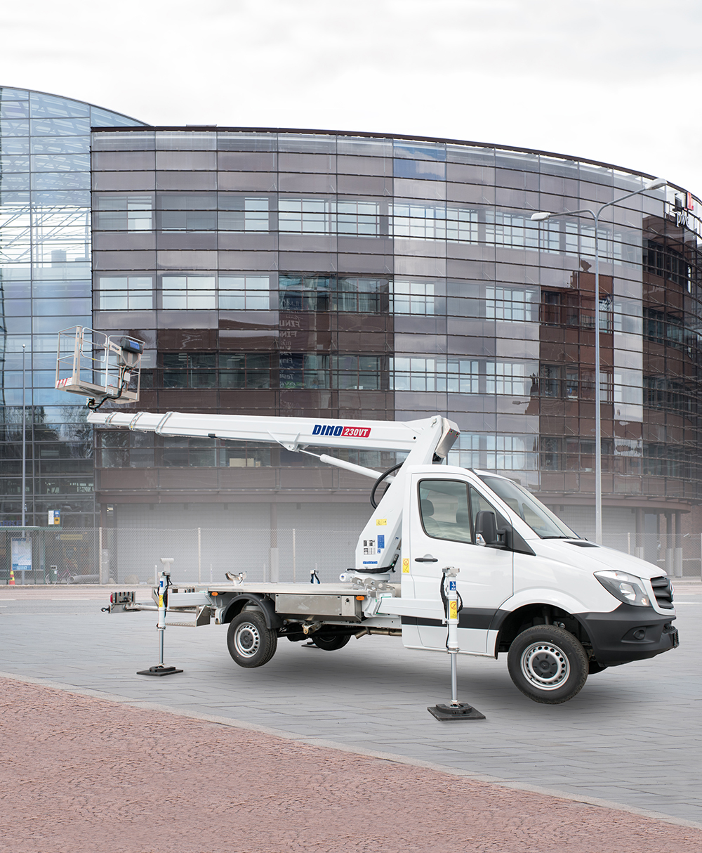 Dino Lift Dino 230VT Specs (2017 - 2024) | Trailer Mounted Telescopic ...
