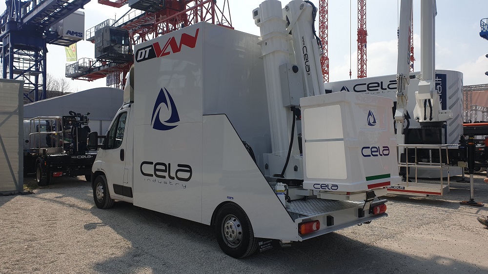 CELA DT VAN Specs & Dimensions (2022 - 2025) | Truck Mounted Telescopic ...