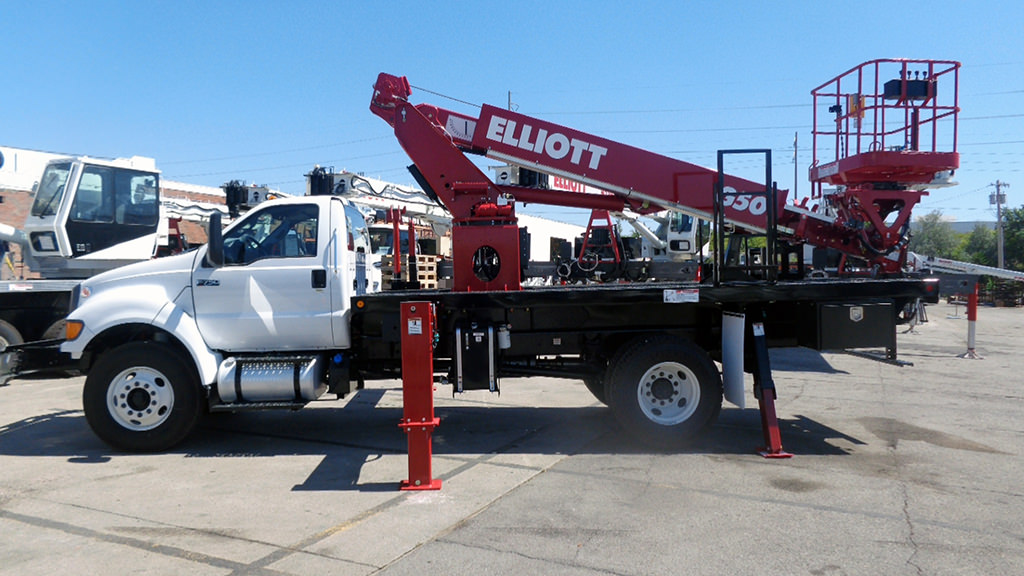 Elliott Equipment G50F HiReach Specs (2017 - 2025) | Truck Mounted ...