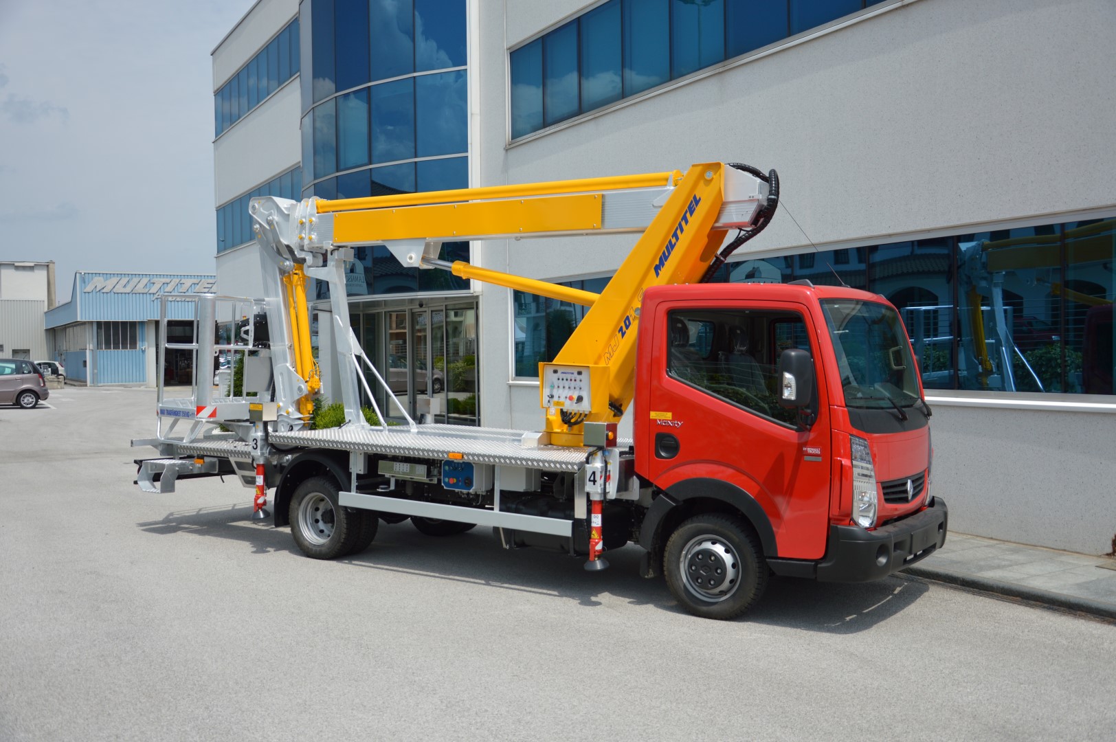Multitel MJ 201 S Specs & Dimensions (2016 - 2025) | Truck Mounted Telescopic Boom Lifts ...