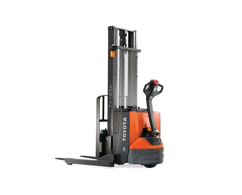 Toyota 8BWS10 walkie stacker specs & dimensions (2019 - 2025) | LECTURA ...