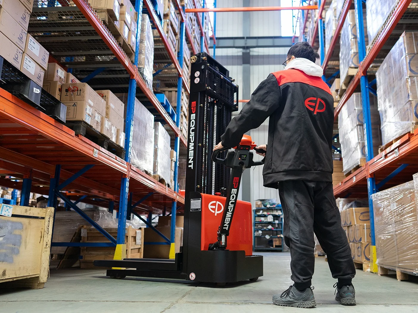 EP ESL122 walkie stacker specs & dimensions (2024 - 2025) | LECTURA Specs