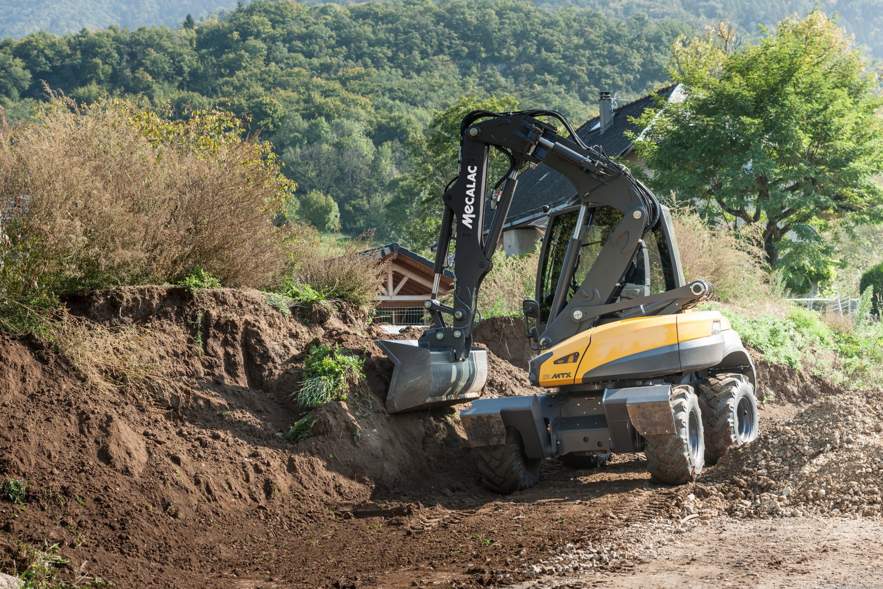 Mecalac 12MTX excavator specs & dimensions (2016 - 2021) | Diggers ...