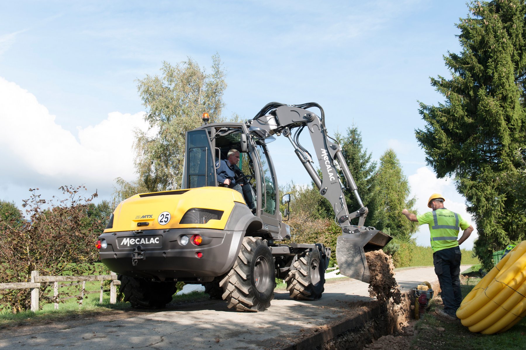 Mecalac 12MTX excavator specs & dimensions (2016 - 2021) | Diggers | LECTURA specs | LECTURA Specs