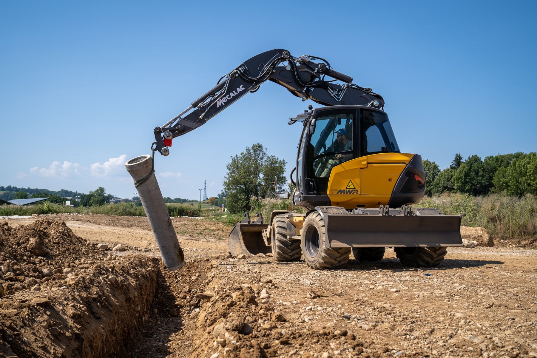 Mecalac 15MWR excavator specs & dimensions (2017 - 2025) | Diggers ...