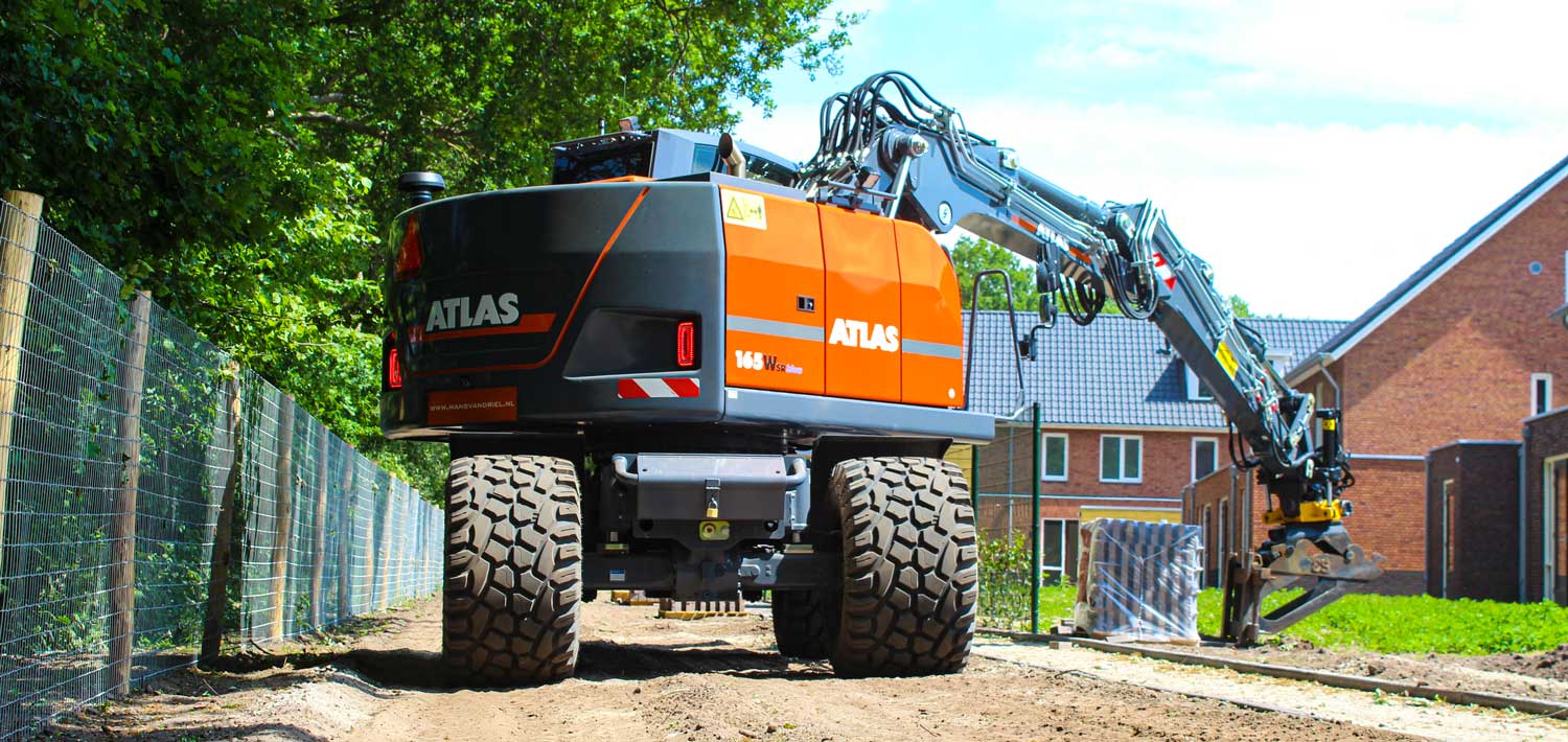 Atlas 165 W excavator specs & dimensions (2024 - 2025) | Diggers ...