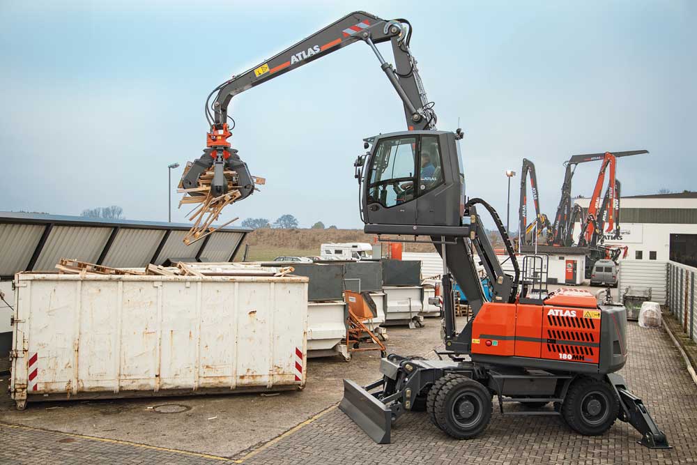 Atlas 180 MH excavator specs & dimensions (2019 - 2025) | Diggers ...