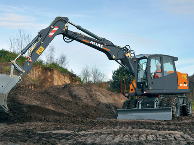 Atlas 180 W-SR excavator specs (2014 - 2019) | Diggers | LECTURA Specs