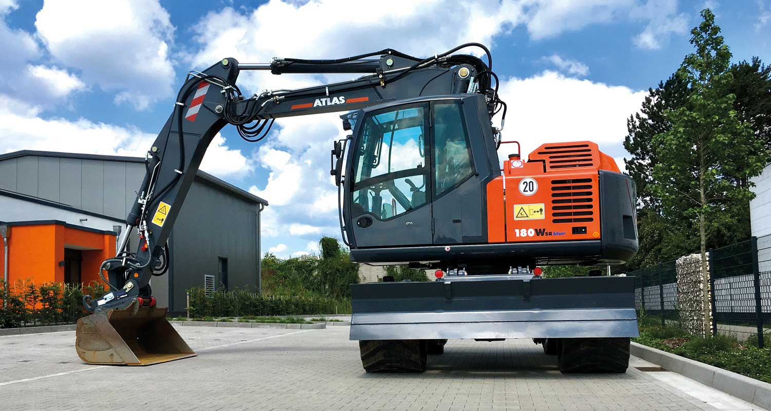 Atlas 180 W-SR excavator specs & dimensions (2019 - 2025) | Diggers ...