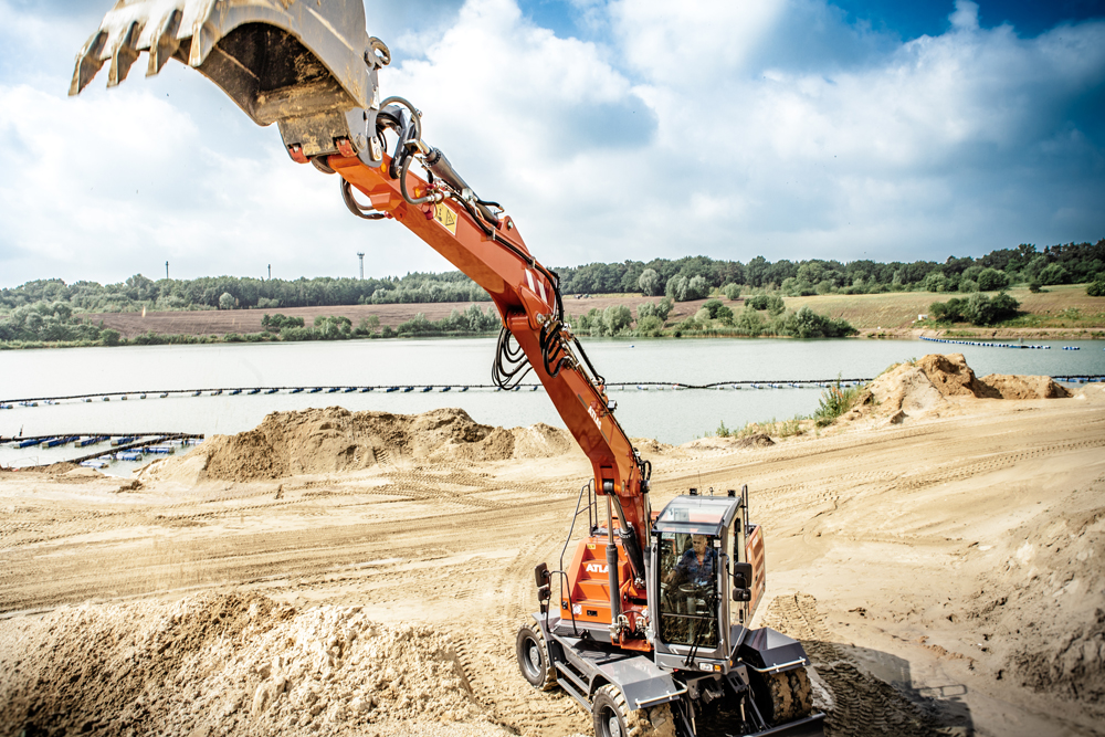 Atlas 185 W excavator specs & dimensions (2024 - 2025) | Diggers ...